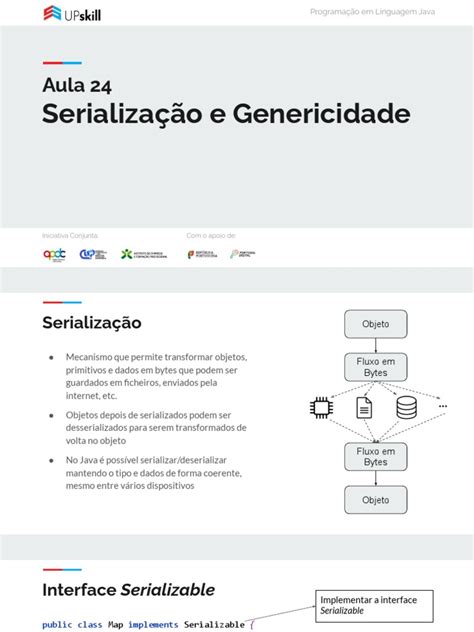 Aula 24 Serializacao E Genericidade Pdf Classe Programação De Computadores Java