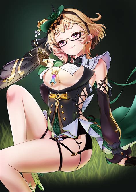 Emilie Genshin Impact Drawn By Kedama Kdmsato Danbooru