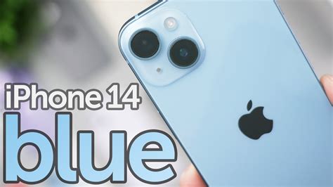 Blue Iphone 14 Unboxing And First Impressions Youtube