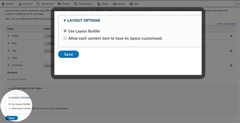 Creating Layout Defaults Layout Builder Module Drupal Wiki Guide On