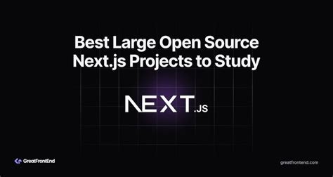 Brad Mcallister On Linkedin Best Large Open Source Nextjs Projects To