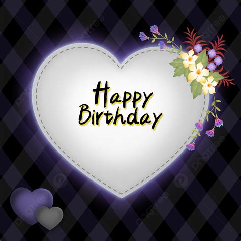 Happy Birthday Frame Background