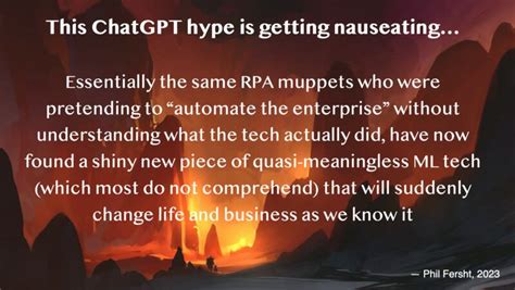 Phil Fersht On Linkedin Rpa Chatgpt Generativeai 40 Comments