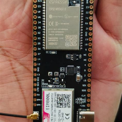 Jual Ttgo T Call Esp32 Wrover B Sim800l Wifi 24g Ble Gsm Sms Gprs