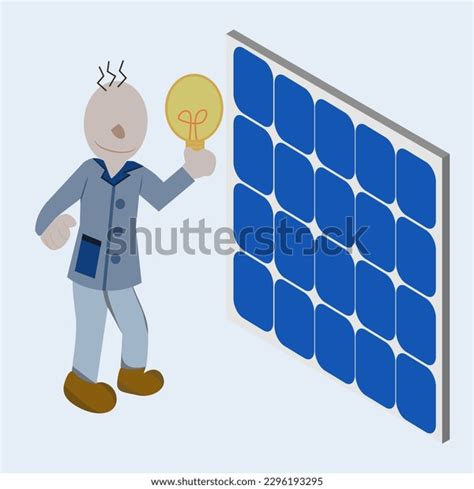Isometric Solar Panel Cell System Hybrid Stock Vector Royalty Free 2296193295 Shutterstock