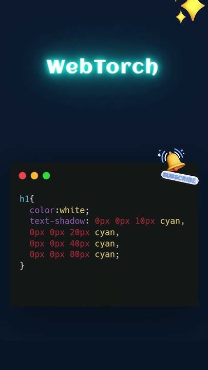 Glowing Neon Text In Html And Css Css Coding Webdevelopment Html Youtube