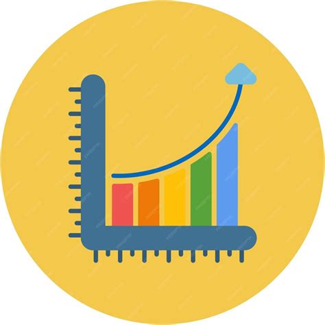 Premium Vector Graph Vector Illustration Style