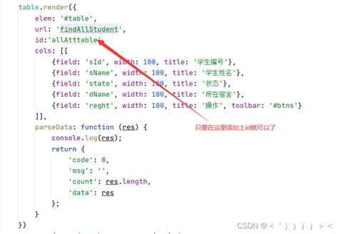 关于layui无法执行重载 table reload 的解决办法之一 csdn博客