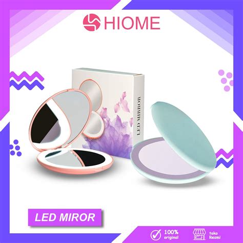 Jual HIOME CERMIN BULAT LAMPU MINI LED CERMIN MAKEUP MINI BULAT LED CERMIN LAMPU AESTHETIC