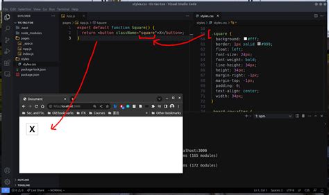 13 Javascript In Web Browser Tic Tac Toe And React Structured Programming With Javascript
