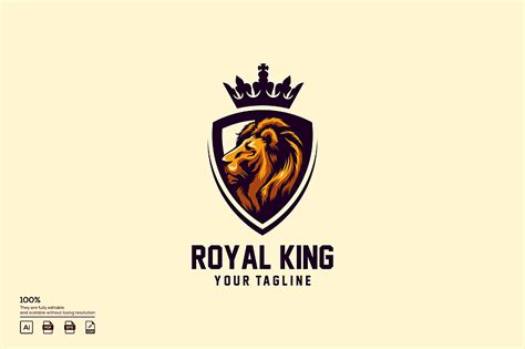 انویاتو لوگو تصویر شیر شاه رویال کینگ
