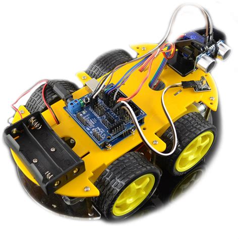 Kit Coche Bluetooth Para Arduino