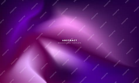 Premium Vector Purple Gradient Mesh Background Template Copy Space Fluid Colour Gradation