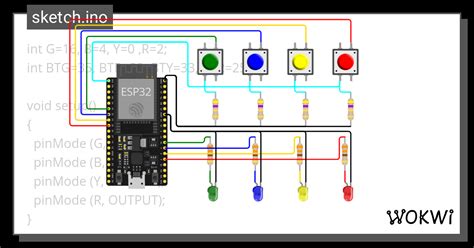 Ex2 Wokwi Esp32 Stm32 Arduino Simulator
