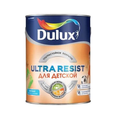 Купить Краска для стен и потолков Dulux Ultra Resist / Дюлакс Ультра ...