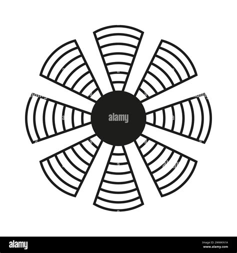 Geometric Radial Design Abstract Sunburst Vector Illustration Eps 10 Stock Vector Image And Art