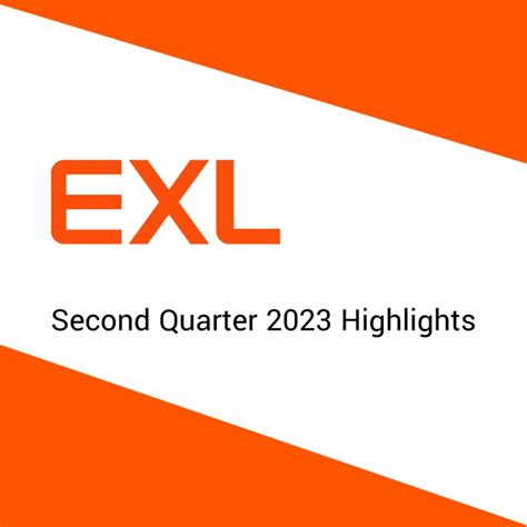 Exl On Linkedin Second Quarter 2023 Highlights