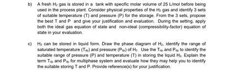 Solved QUESTION As A Process Engineer Of A Chemical Plant Chegg