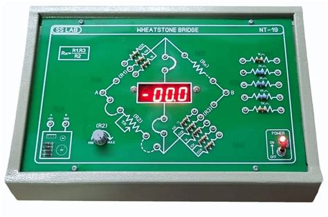 Wheatstone Bridge Circuit At ₹ 3500 Piece Resistance Bridges In