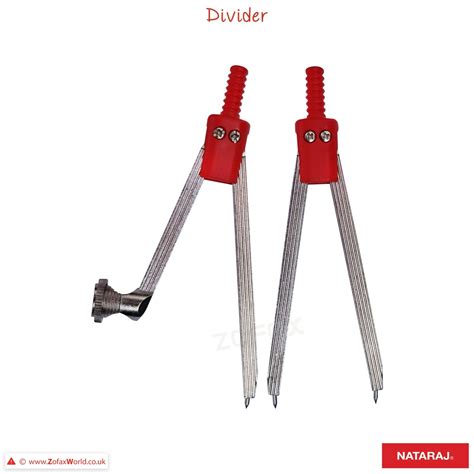 Nataraj Ultimax Maths Geometry Set Compass Divider Protector Set