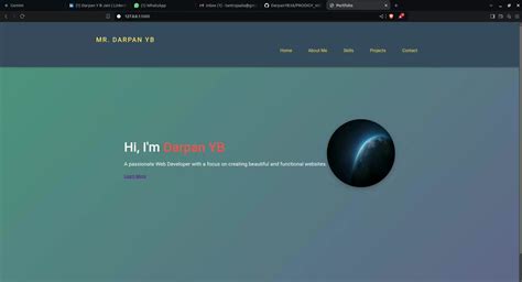 Darpan Y B Jain On Linkedin Flask Webdevelopment Python Frontend