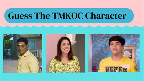 Guess The TMKOC Character 📽️👀 |Can you guess the tarak Mehta ka ulta ...