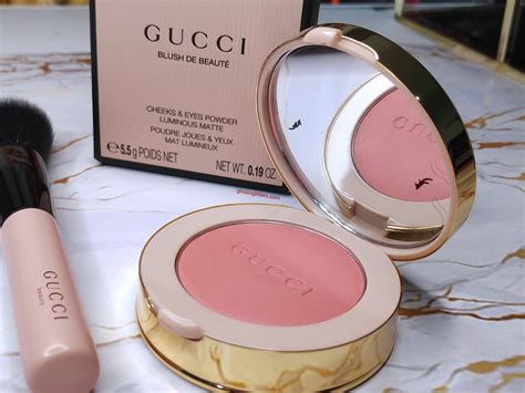 New Gucci Beauty Bright Coral 04 Blush Review Glossnglitters