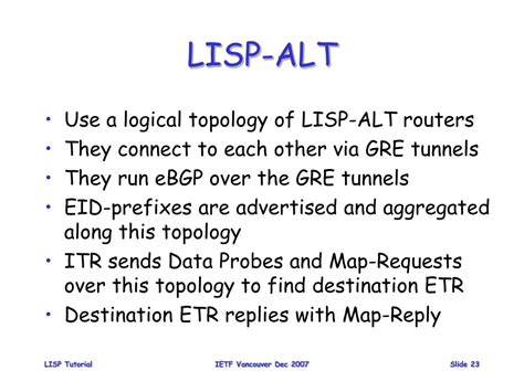 PPT Locator ID Separation Protocol LISP Tutorial PowerPoint Presentation ID