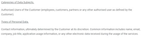 Gdpr Data Processing Agreement Template Termsfeed