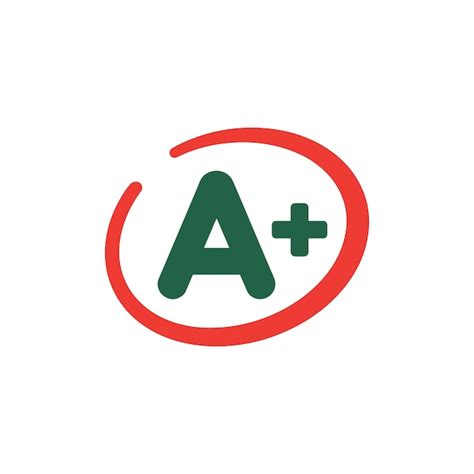 A Grade Badge Premium Vector