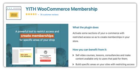 Pluginhive 10 Best Woocommerce Membership Plugins