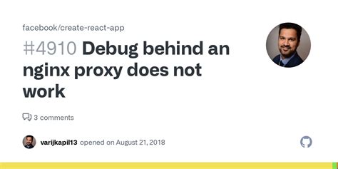 Debug Behind An Nginx Proxy Does Not Work · Issue 4910 · Facebook