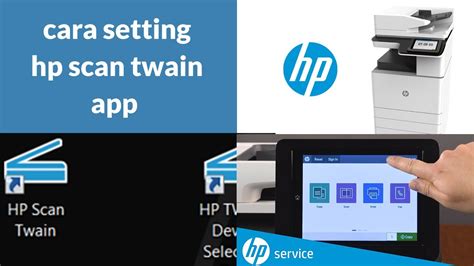 Cara Setting Scan Twain App Printer Hp Youtube