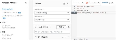 Aws Cloudformation で Amazon Athena Prepared Statement を管理する