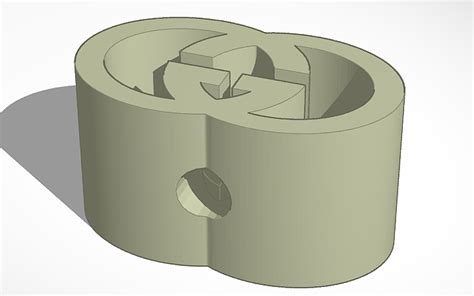 3d Design Gucci Straw Tinkercad