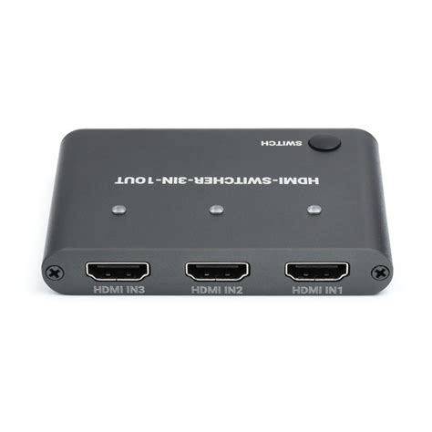 Hdmi 4k Switcher 3 In 1 Out One Click Switch Hdmi Switcher 3in 1out