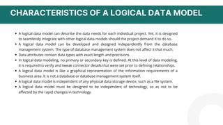 LOGICAL Data Model Software Data Engineering PDF