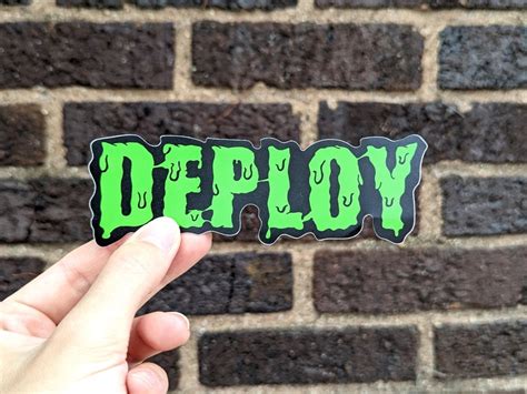 Deploy Sticker Code Sticker Coding Sticker Computer Science Sticker