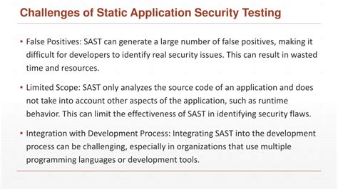 Ppt Understanding Static Application Security Testing Powerpoint