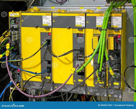 Cnc Controllers System In The Cnc Machine In The Thai German Institute