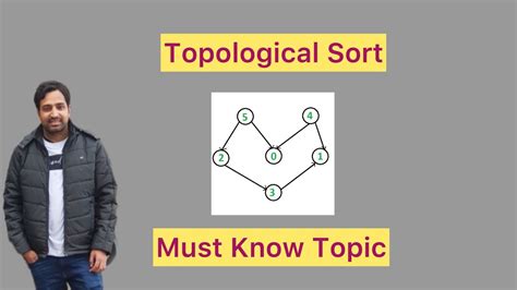 Topological Sort Must Know Topic In Graph Youtube