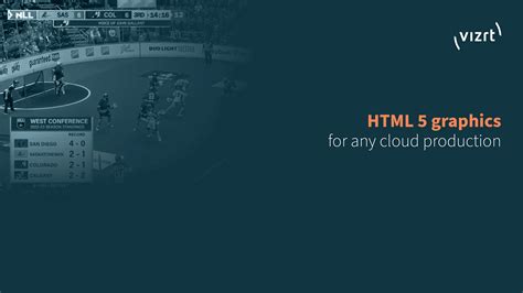 Html5 Graphics For Any Cloud Production Vizrt
