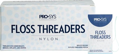 Oral B Threader Floss 30 Count 6 Envelopes Of 5 Threaders Value Pack Of 2