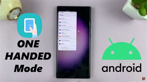 How To Use One Handed Mode On Android - YouTube