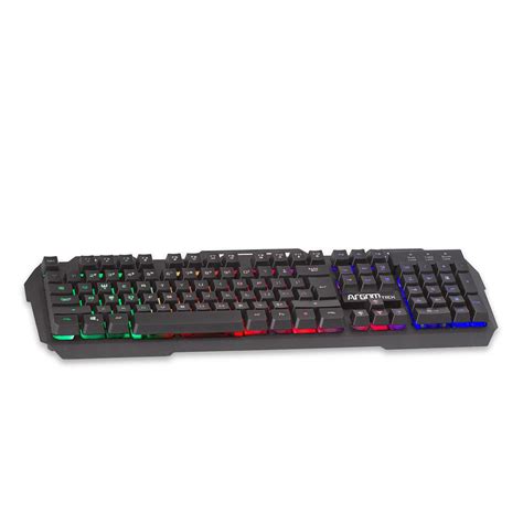 Gaming Keyboard Combat Argom Usb Black Tecnobodega