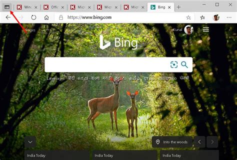 microsoft edge s new vertical tabs feature is now available under a