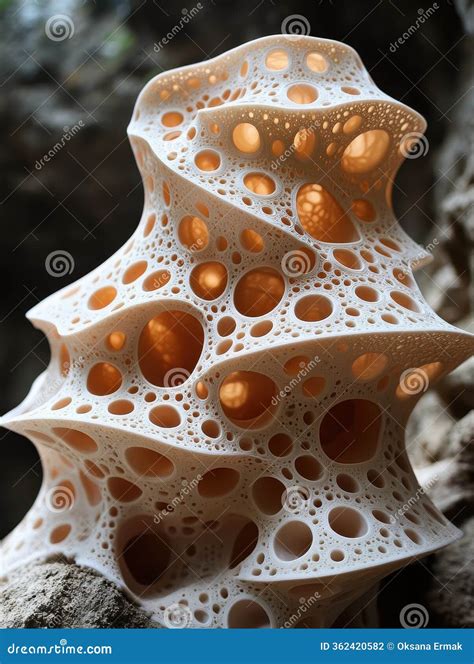 Patterns Inspired By 3d Printed Scaffolds For Tissue Engineering Featuring Intricate Cellular