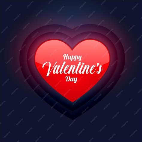 해피 발렌타인 데이 연인 하트 이벤트 배경 무료 벡터