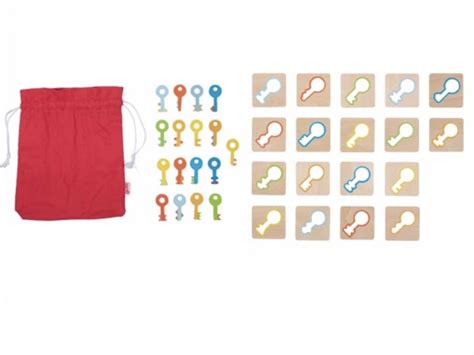 Key Matching Game Eando Montessori