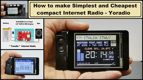 How To Make Simplest And Cheapest Compact Internet Radio Yoradio